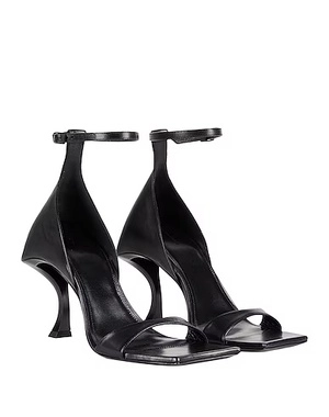 Balenciaga Strappy High-heeled Sandals With Buckled Ankle Straps