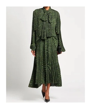 Balenciaga Pleated Dress