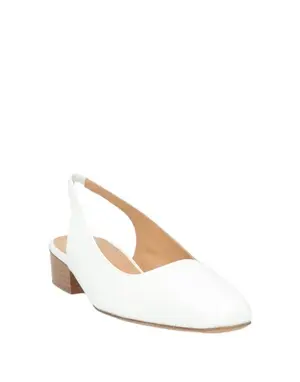 MAISON MARGIELA Patent Leather Square Toe Ballet Flats
