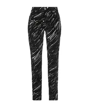 Marni Two-tone Straight-leg Pants - Black