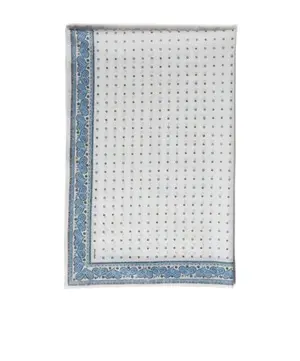 Miu Miu Printed Poplin Scarf White