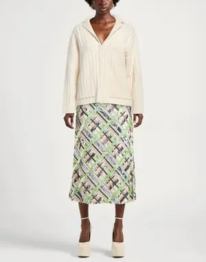 Sportmax Solid Color Knit Coat