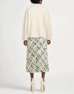 Sportmax Solid Color Knit Coat