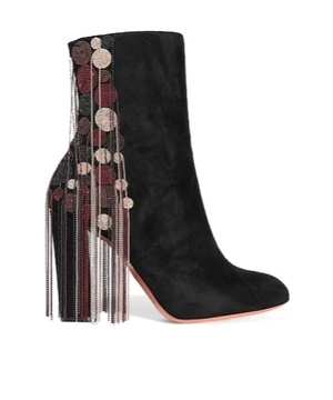 Chloé Embellished Ankle Boots