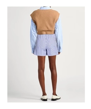 Rag & Bone Striped Poplin Bermuda Shorts