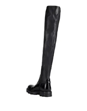 DIESEL® Patent Leather Platform Boots