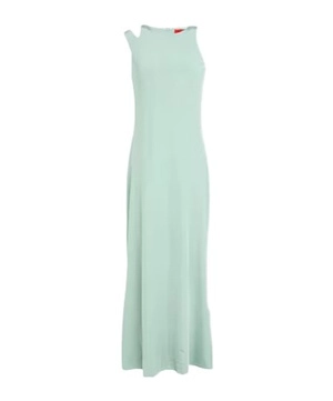 MAXCO. Sleeveless Crewneck Maxi Dress