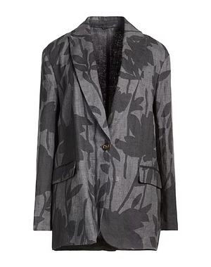 Brunello Cucinelli Single-breasted Floral Blazer