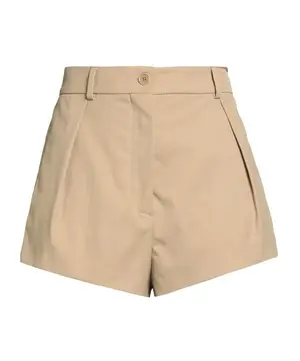 Sportmax Pleated Detail High Waisted Shorts