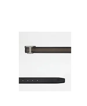 TOD'S T-buckle Leather Belt