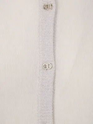 TWINSET Puff-sleeve Button Cardigan