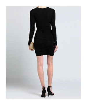 Isabel Marant Étoile Draped Plunge Neck Sheath Dress