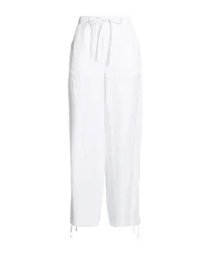 Rag & Bone Drawstring Wide-leg Trousers - White