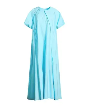 MAISON MARGIELA Flared Maxi Dress With Slit Pockets