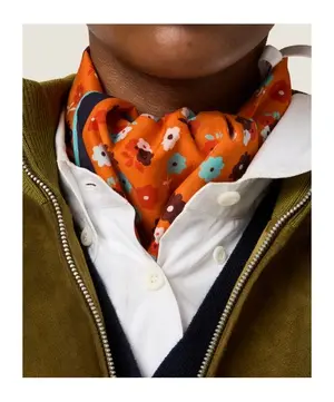 Miu Miu Printed Poplin Scarf