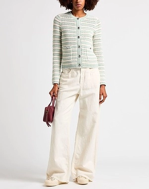 Rag & Bone Striped Long-sleeved Knitted Sweater