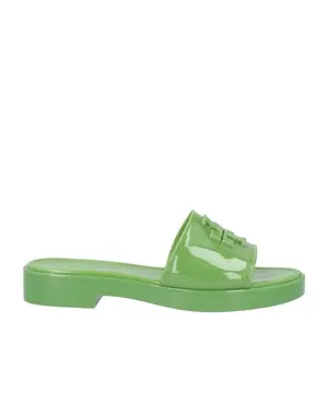 Tory Burch Plain Colour Slides - Green