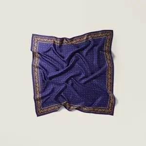Miu Miu Printed Twill Scarf