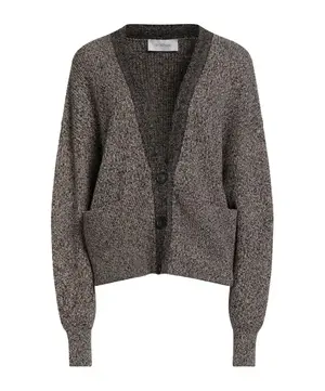 Sportmax Knitted Long Sleeve Cardigan With Button Fastenings