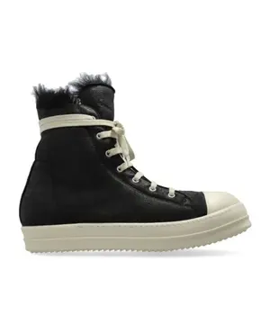 Rick Owens Zipped Lace-up Sneakers