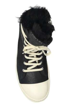 Rick Owens Zipped Lace-up Sneakers