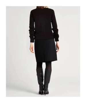 Tory Burch Long Sleeve Knitwear With Sequins And Appliqués