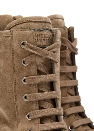Brunello Cucinelli Suede Ankle Boots