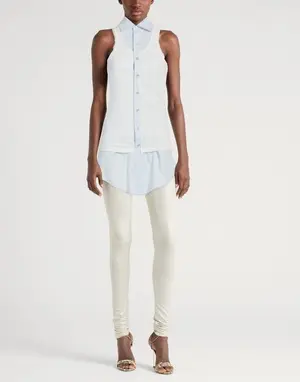 MAISON MARGIELA Two-tone Long Sleeveless Shirt