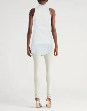 MAISON MARGIELA Two-tone Long Sleeveless Shirt