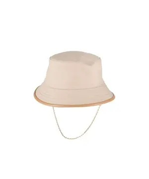 Max Mara Bucket Hat With Detachable Chain