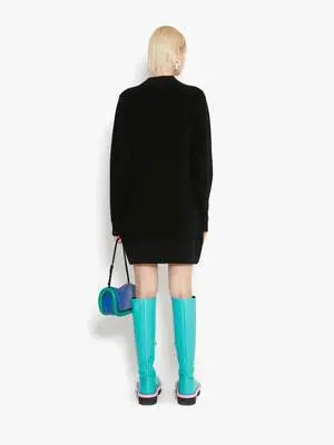 J.W.ANDERSON Sequins-logo Knitted Minidress