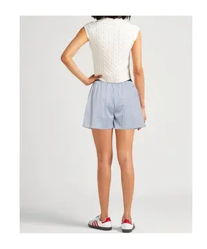 Marni Striped Pleated Shorts