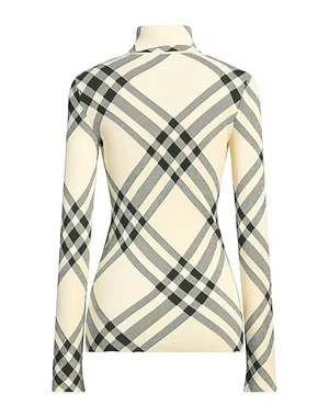 Burberry Geometric Print Turtleneck Sweater - Nude