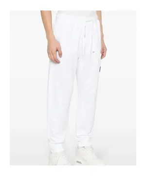 Stone Island Logo Patch Drawstring Sweatpants