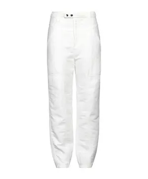 Isabel Marant Étoile Minimalist Solid Color Webbing Pants - White