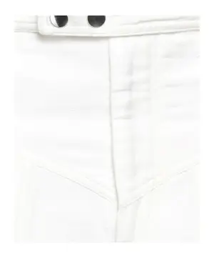 Isabel Marant Étoile Minimalist Solid Color Webbing Pants