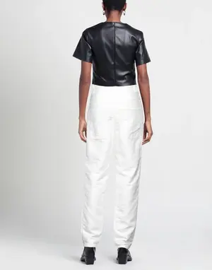 Isabel Marant Étoile Minimalist Solid Color Webbing Pants