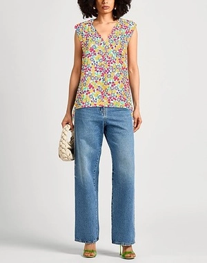 Marni Floral Sleeveless Top