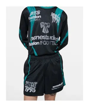 Acne Studios Graphic Print Elasticated Shorts