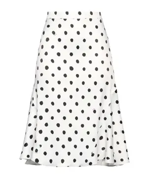 MARNI Polka Dot Midi Skirt