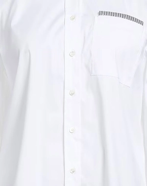 Brunello Cucinelli Appliquéd Poplin Shirt