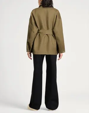 Rag & Bone Belted Gabardine Trench Coat
