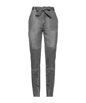 Rag & Bone Minimalist Solid Color Denim Look Casual Pants - Gray
