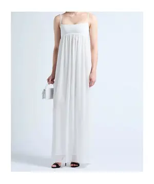 Jacquemus Sleeveless Maxi Dress With Open Back