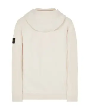 Stone Island Logo-patch Long-sleeve Hoodie