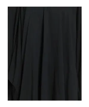 MAISON MARGIELA High Neck Long Sleeve Pleated Dress Top
