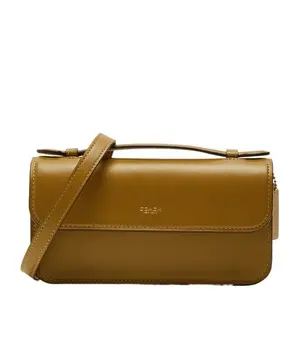 COACH Elora Leather Cross-body Bag - Brown