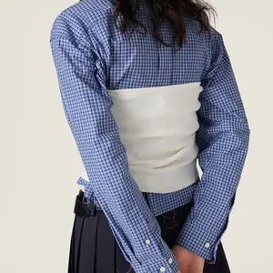 Miu Miu Cotton Knit Tube Top