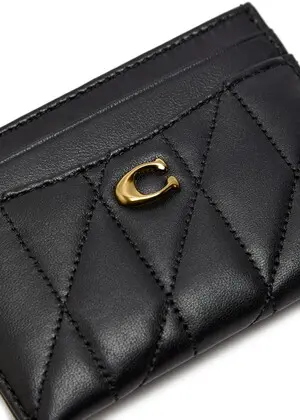 COACH Leather Card Holder