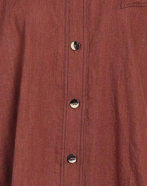 GANNI Appliquéd Classic Collar Shirt